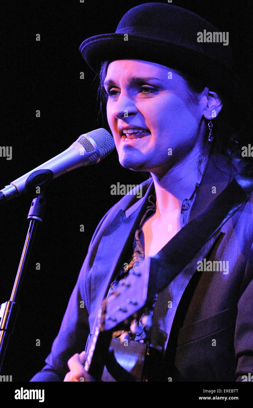 American singer Madeleine Peyroux photographed in concert at the ...
