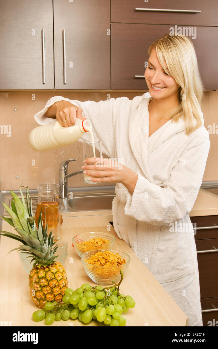 Cooking gown hi-res stock photography and images - Alamy