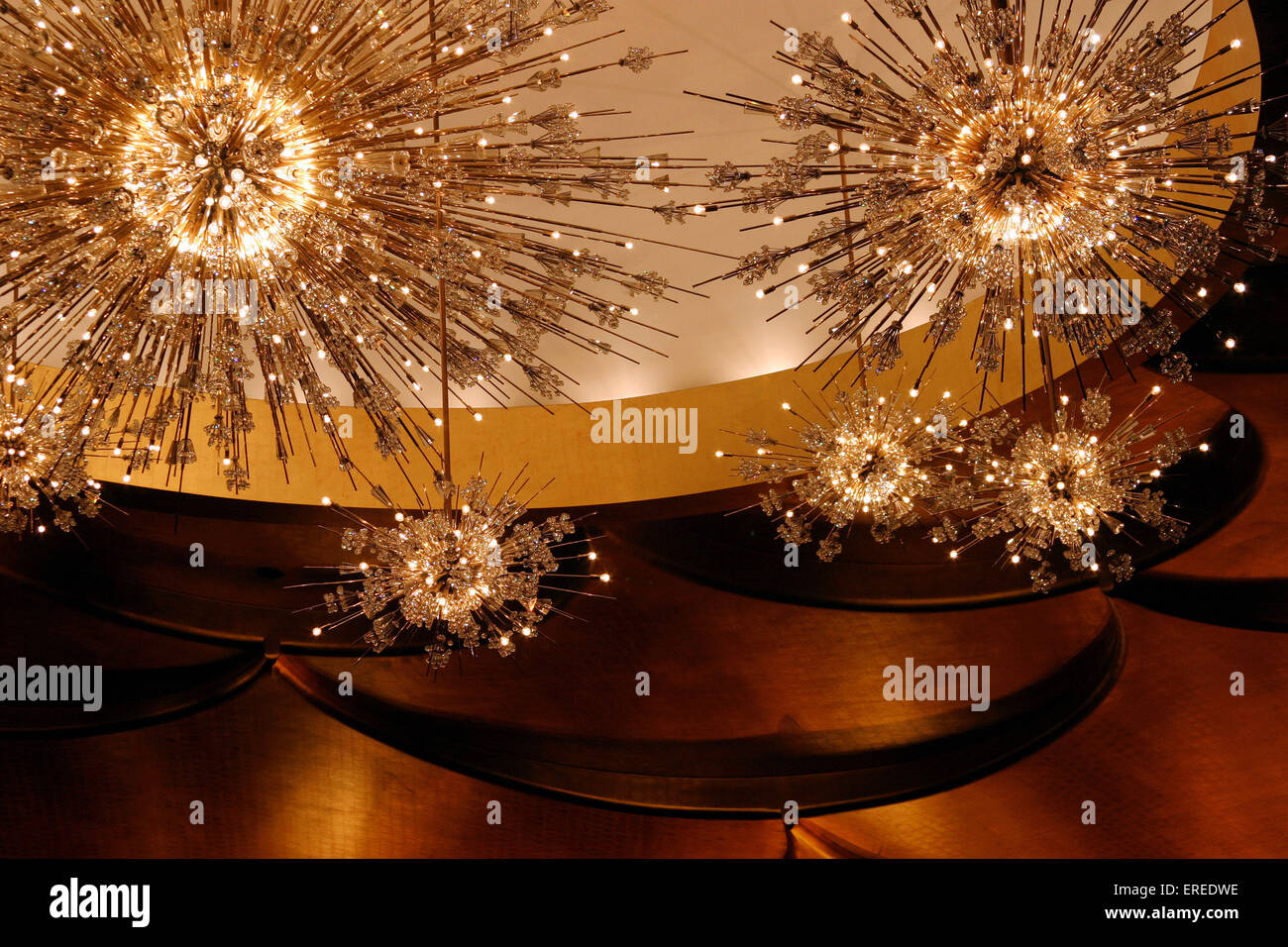 Installed Chandeliers High Resolution Stock Photography and Images - Alamy