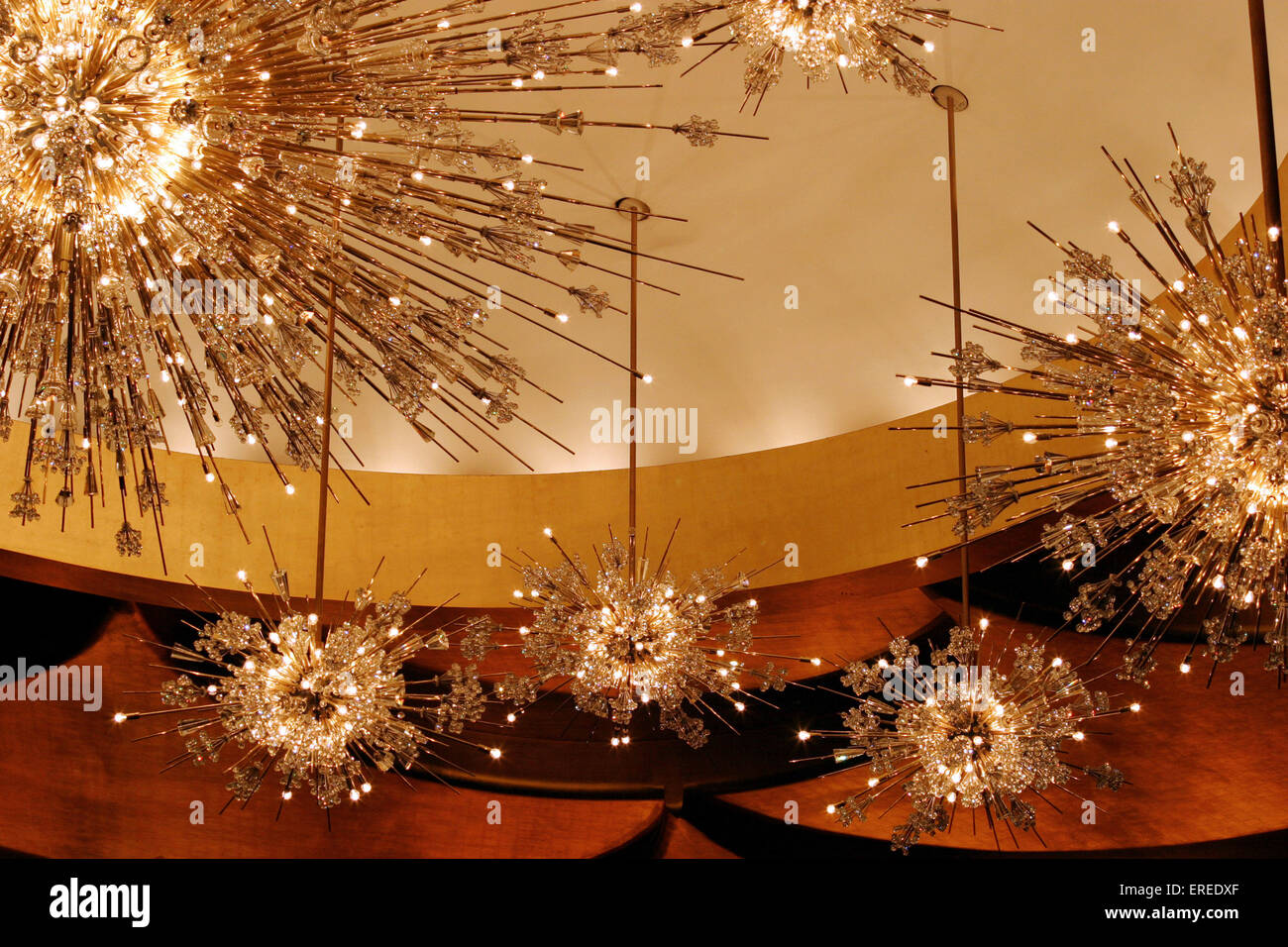 Installed Chandeliers High Resolution Stock Photography and Images - Alamy