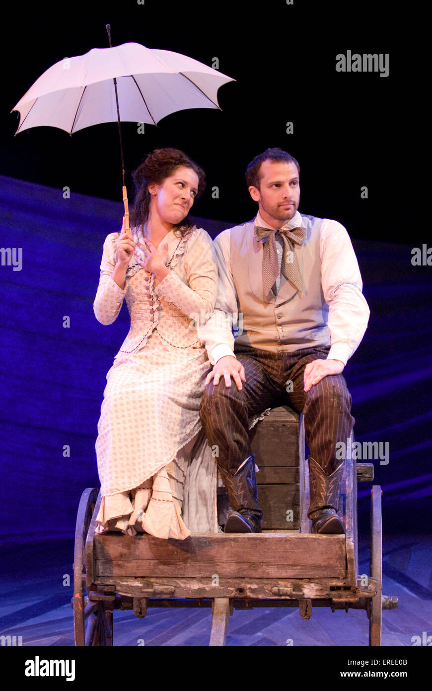 Natalie Casey as Ado Annie and Michael Rouse as Will Parker in ...