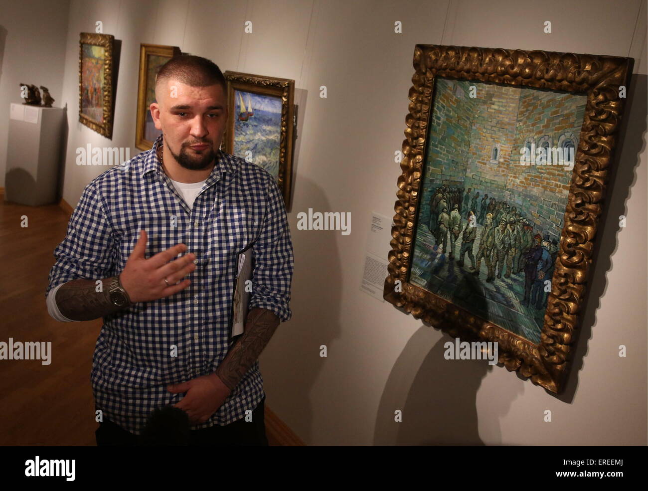 Moscow, Russia. 31st May, 2015. Russian rapper Basta (Vasily Stock ...