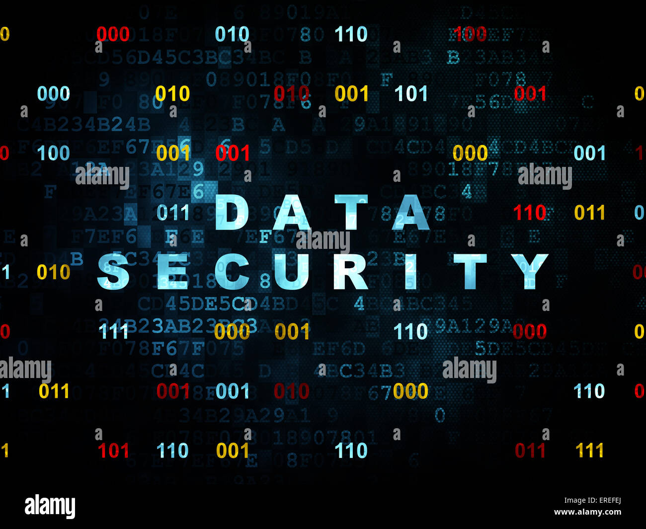 Security concept: Data Security on Digital background Stock Photo - Alamy