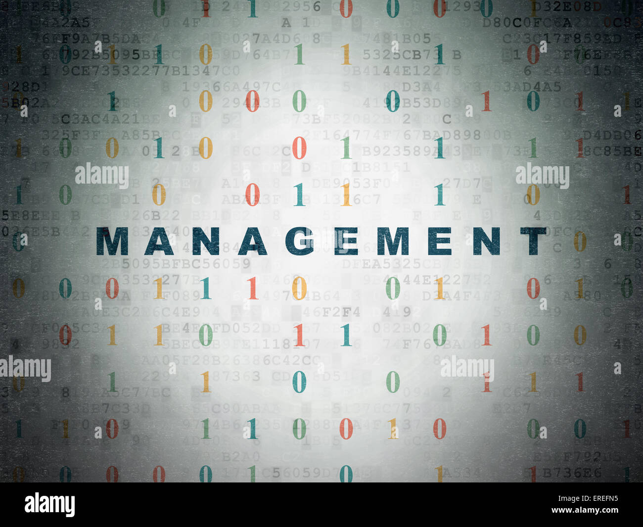 Business concept: Management on Digital Paper background Stock Photo ...