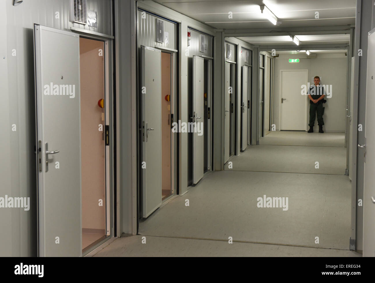 Garmisch-Partenkirchen, Germany. 02nd June, 2015. A police officer ...