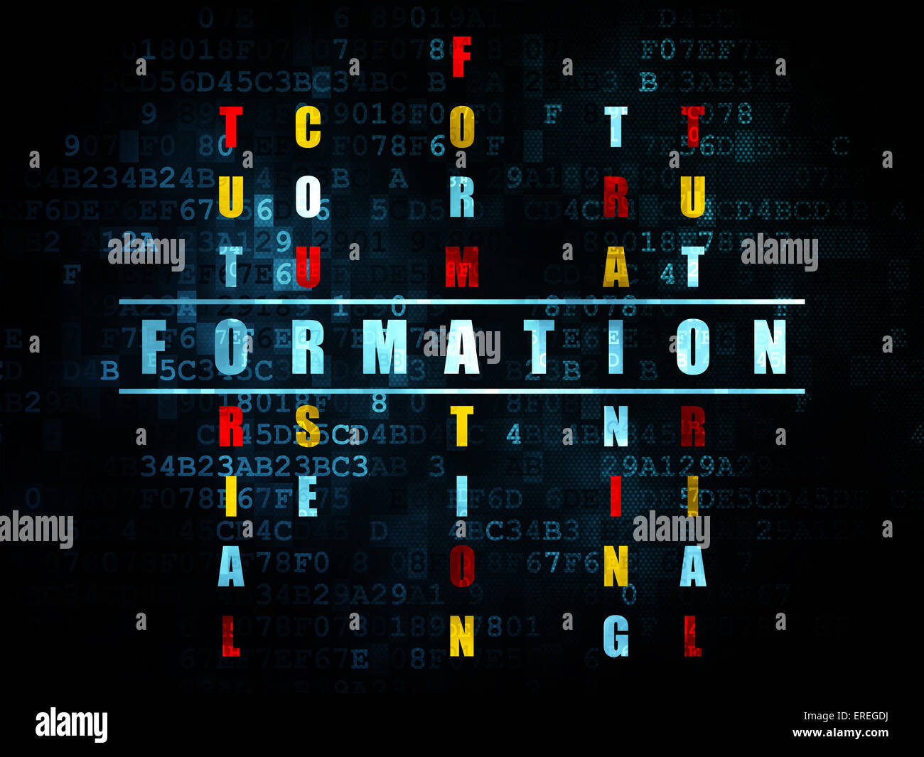 Studying concept: word Formation in solving Crossword Puzzle Stock ...
