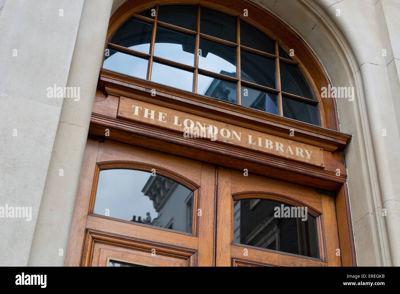 The London Library, Saint James's Square, London Stock Photo - Alamy