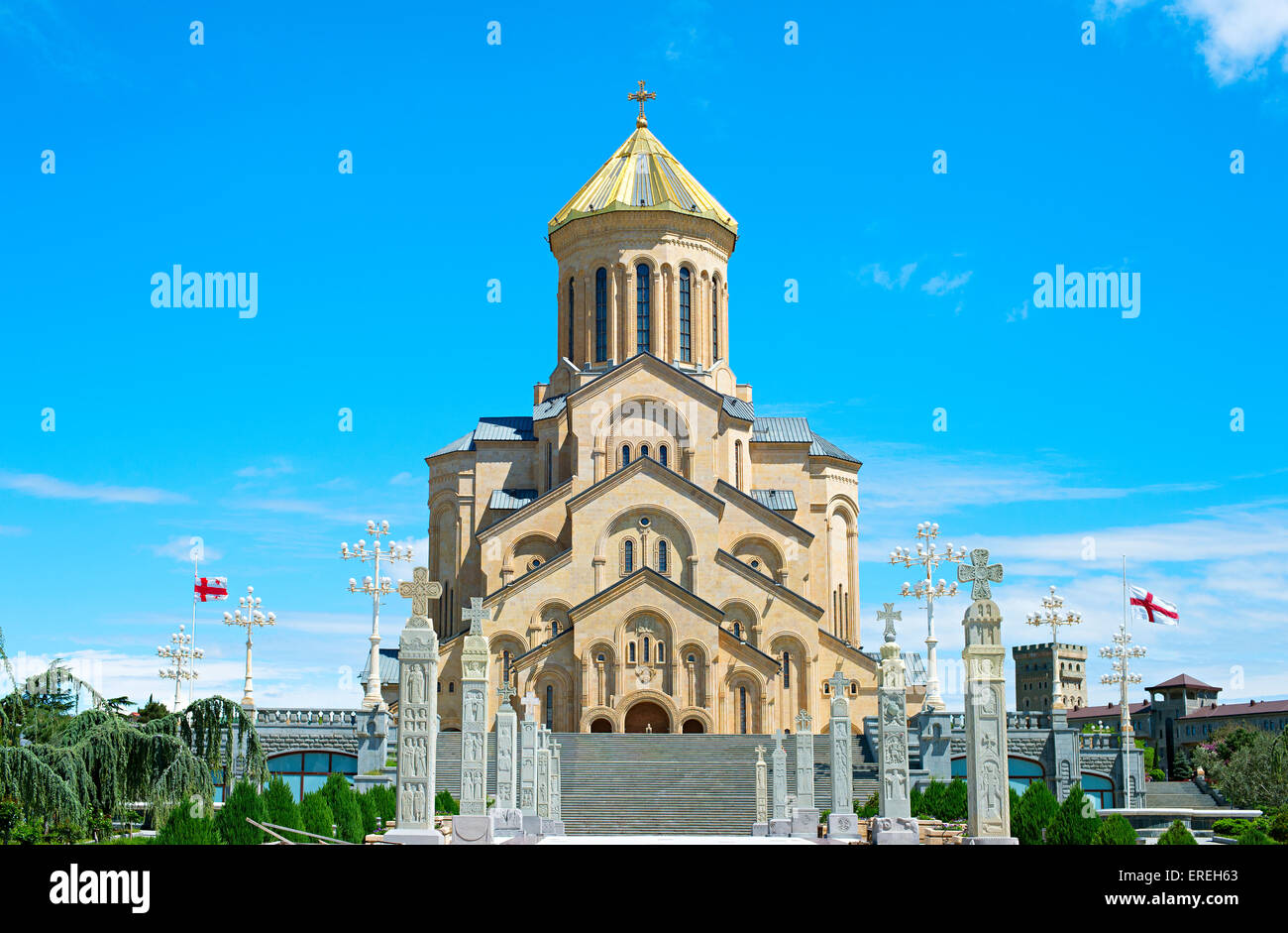 Sameba tbilisi architecture hi-res stock photography and images - Alamy