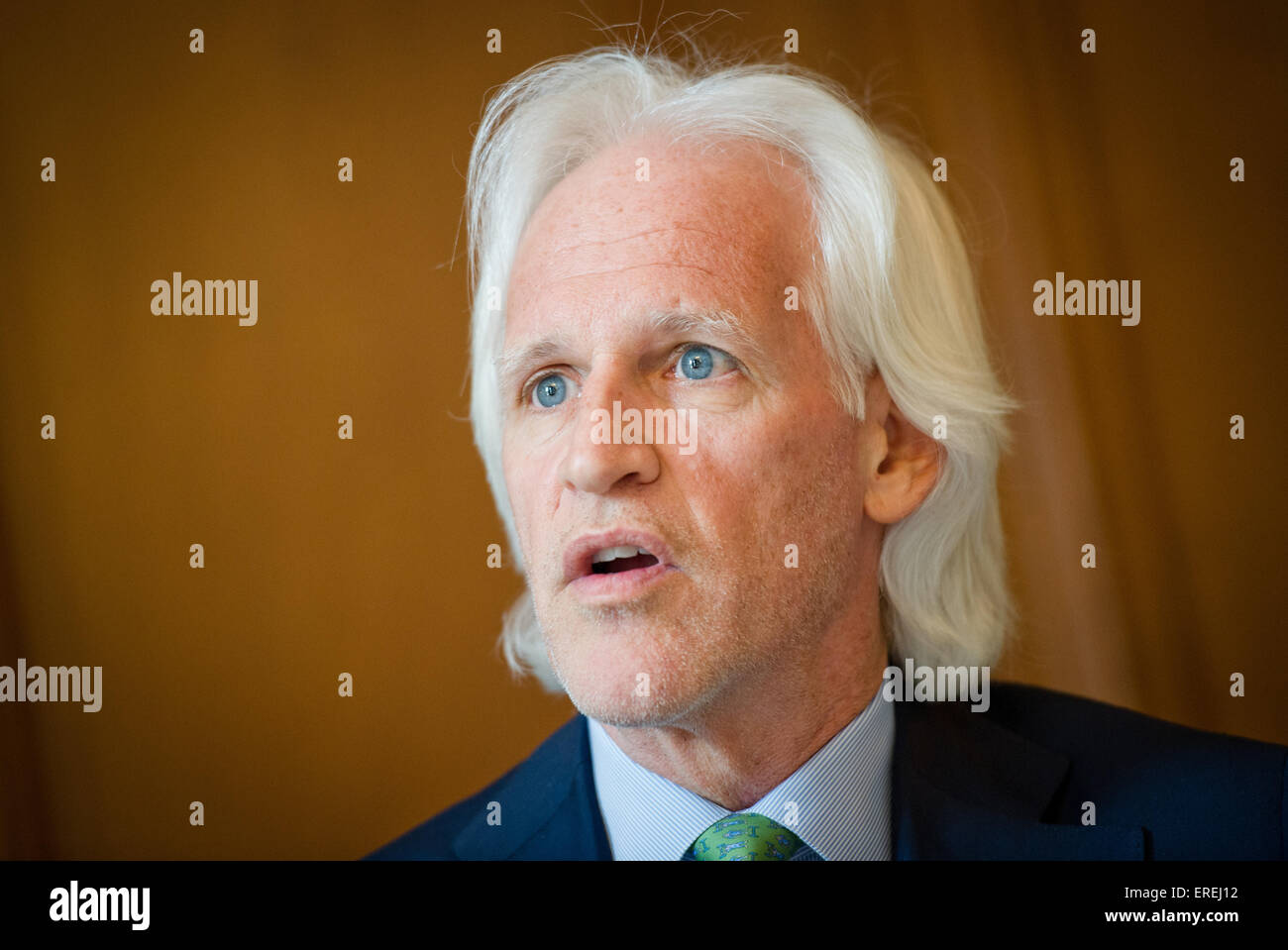 Kronberg, Germany. 2nd June, 2015. Robert Edsel, founder of the ...