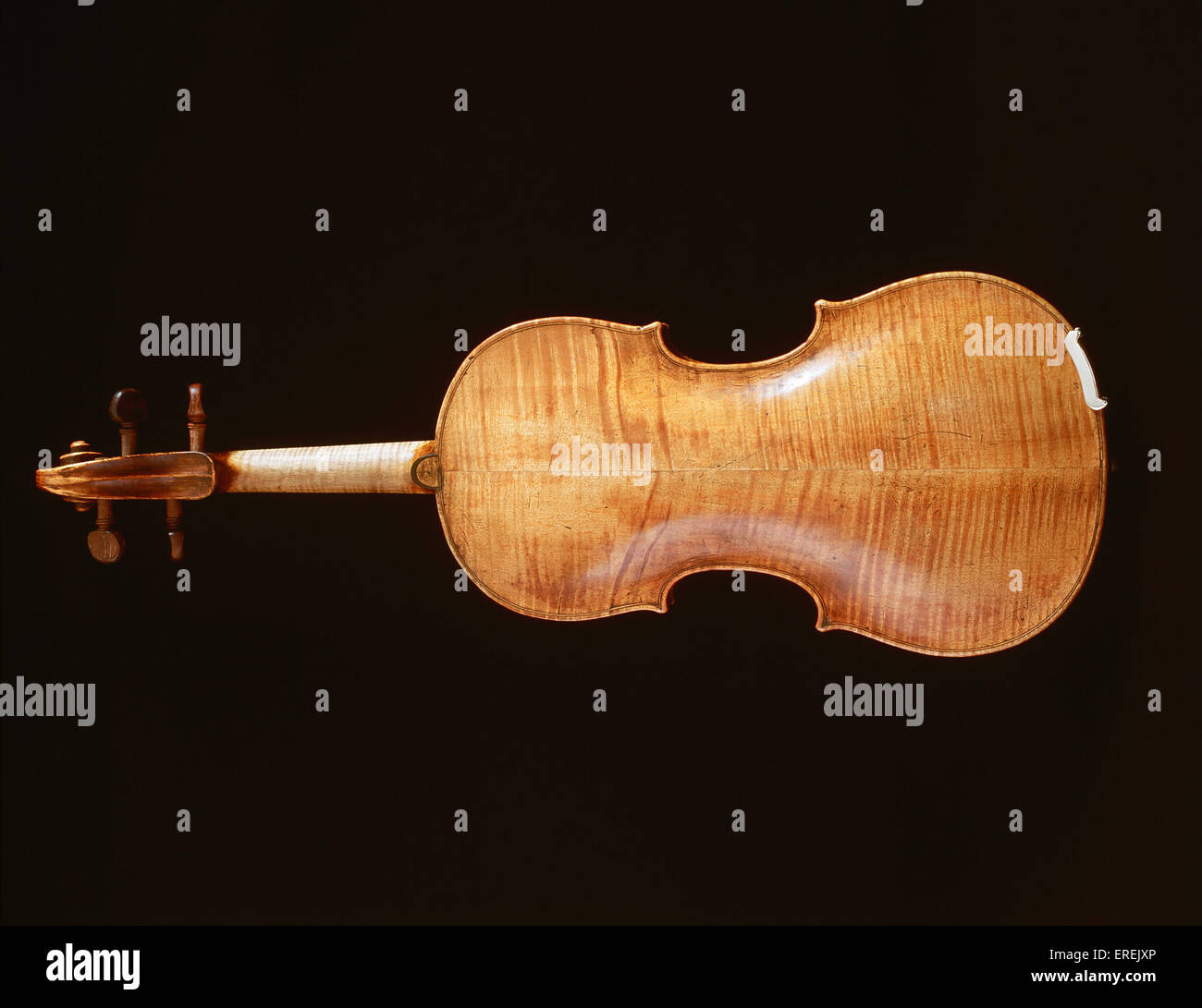 instruments - string - violin german violin with two piece back Stock ...