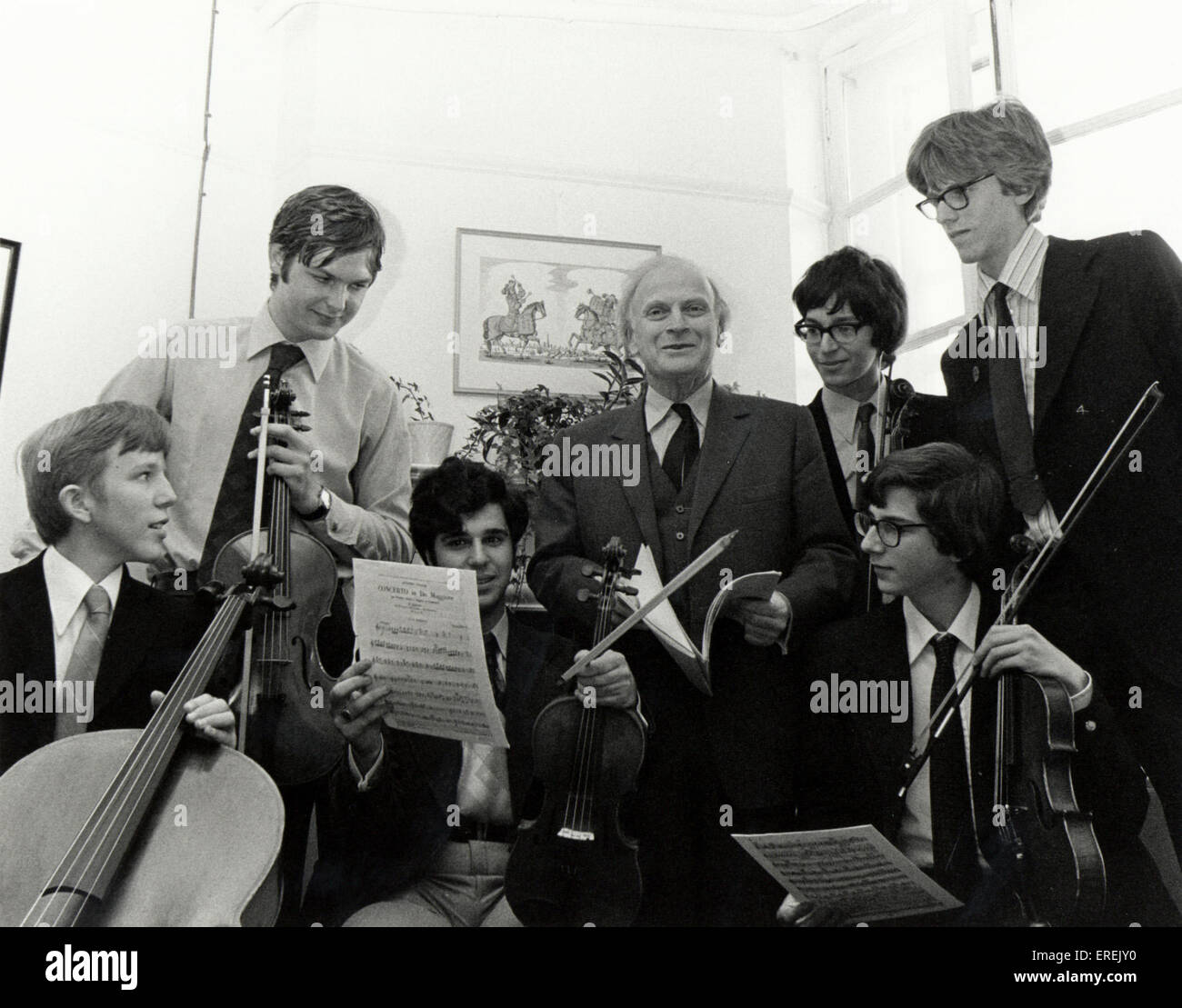 Yehudi Menuhin High Resolution Stock Photography and Images - Alamy