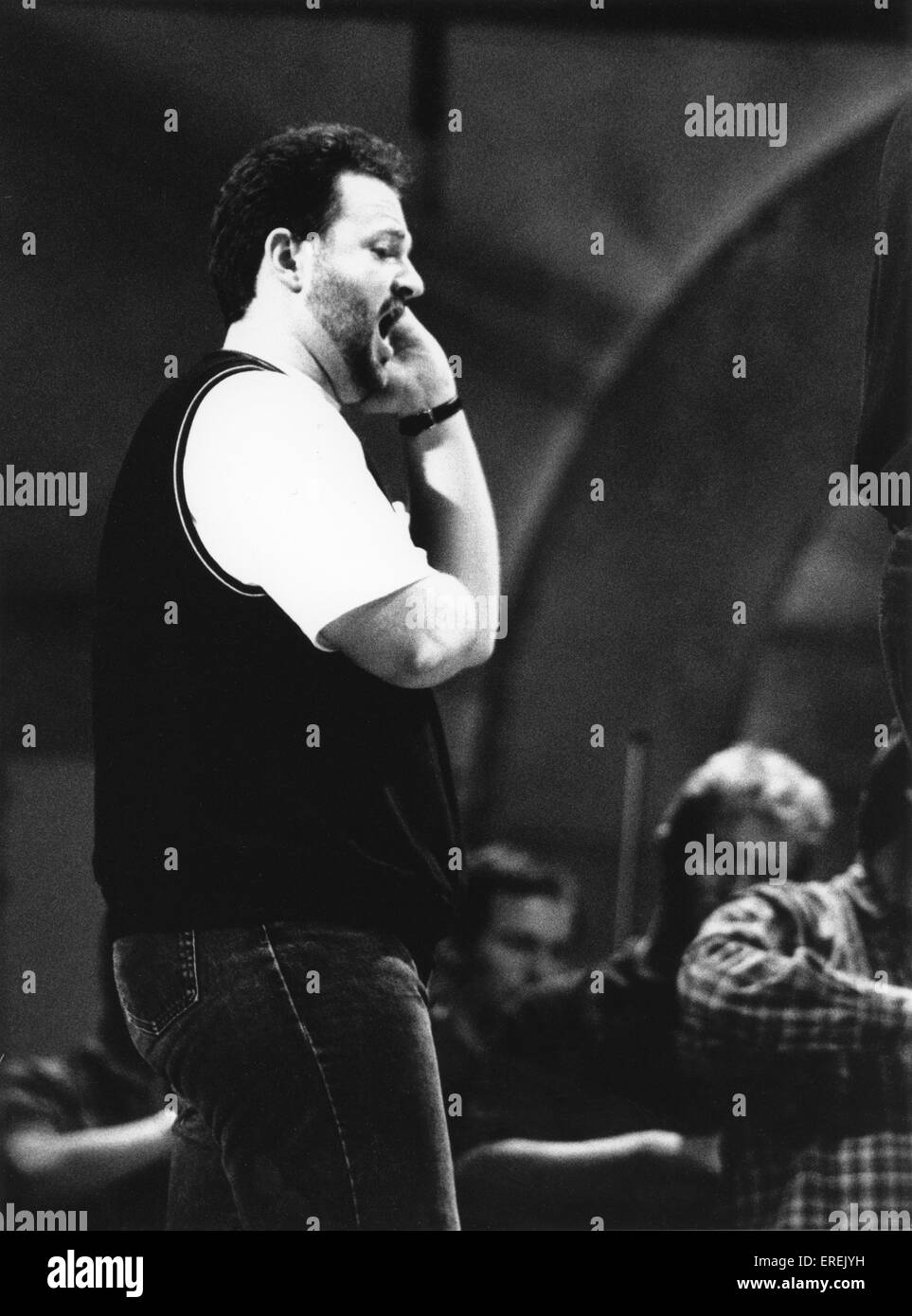 Gwyn HUGHES JONES, singing Tenor Stock Photo - Alamy