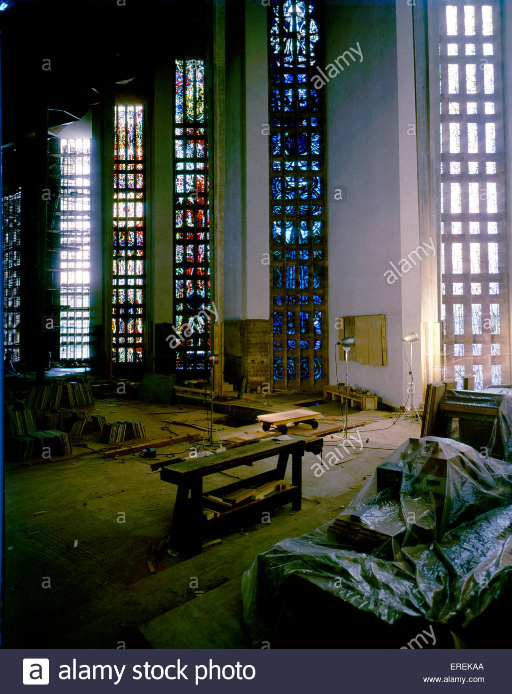 Coventry Cathedral Interior Stock Photos & Coventry Cathedral Interior ...