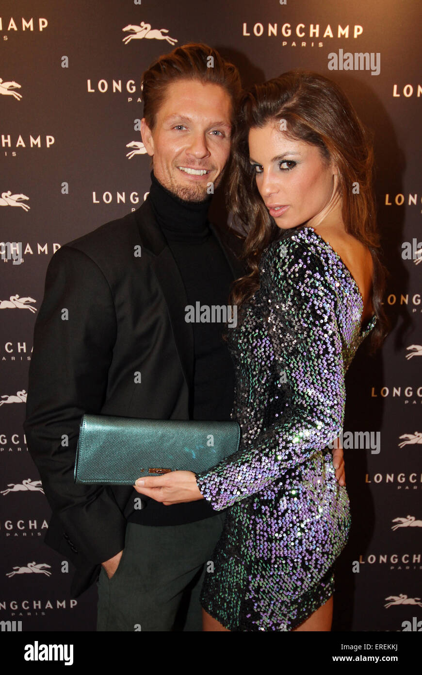 Longchamp store opening at Residenzstrasse in Munich Featuring: Alissa ...