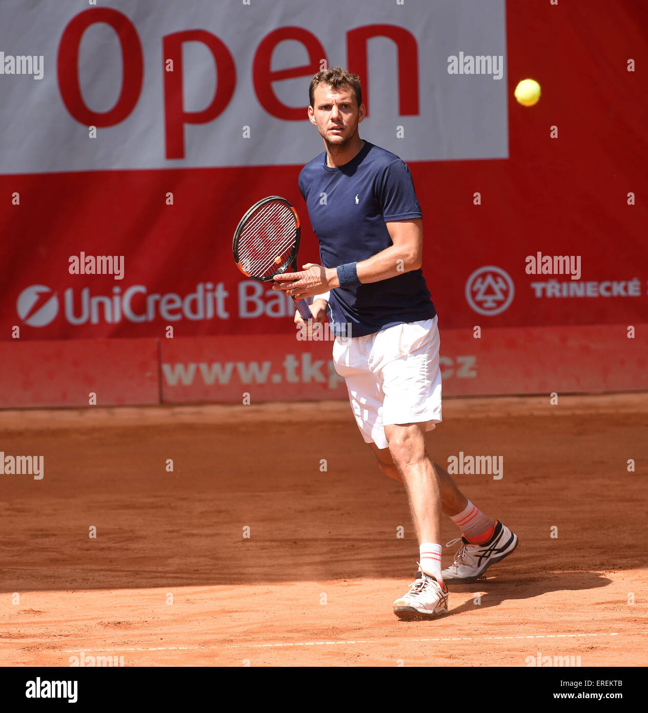 Prostejov, Czech Republic. 2nd June, 2015. French Paul-Henri Mathieu ...