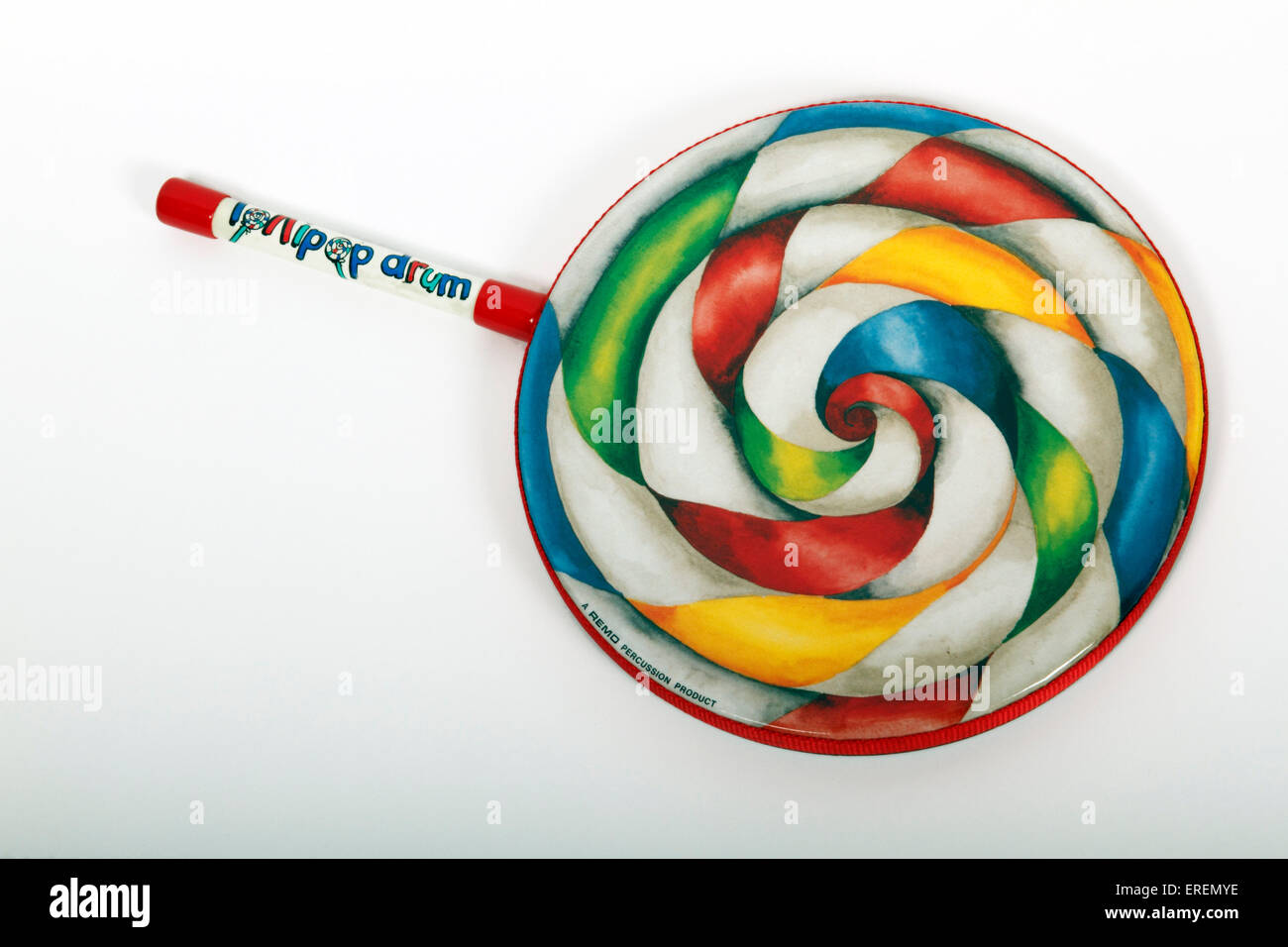 School percussion instrument, Lollipop drum made by Remo for school ...
