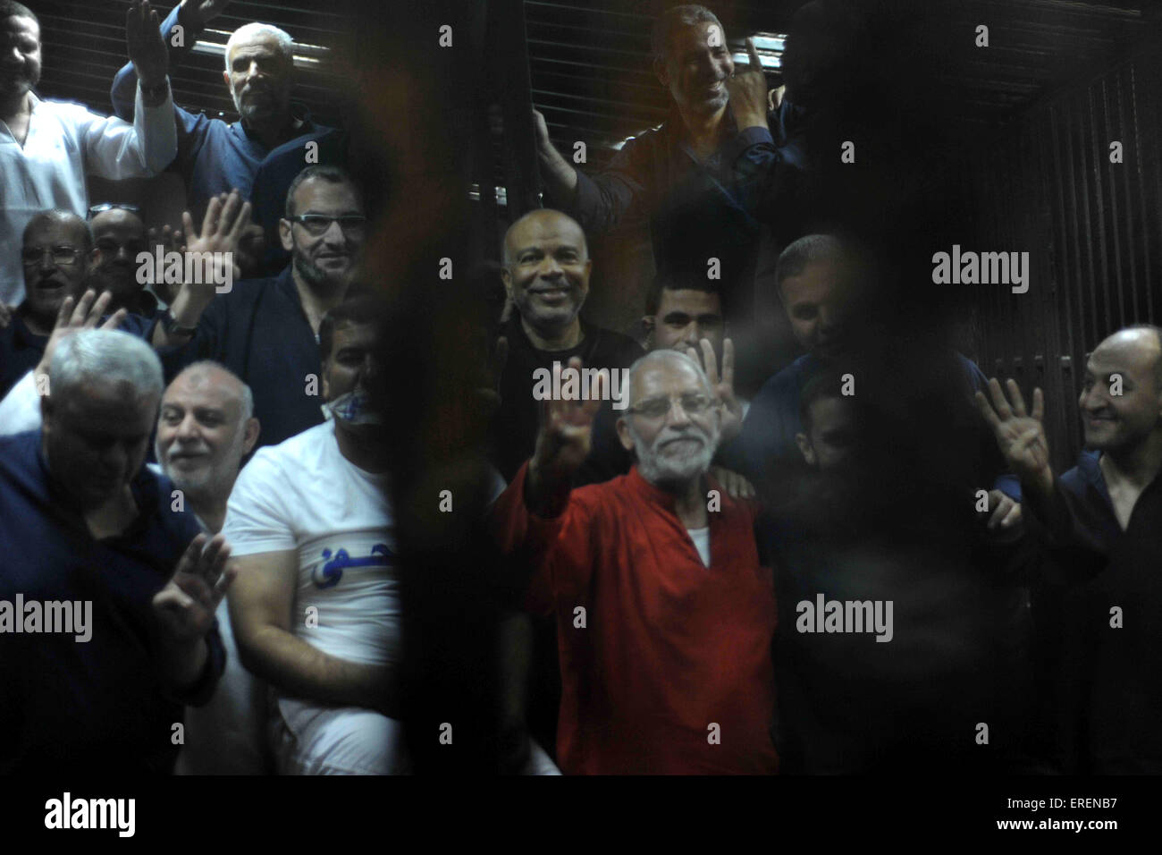 Cairo, Egypt. 2nd June, 2015. Muslim Brotherhood's Supreme Guide ...