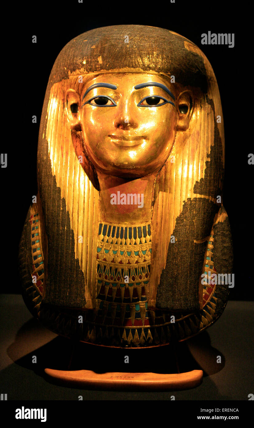 Cartonnage Funerary Mask High Resolution Stock Photography and Images ...