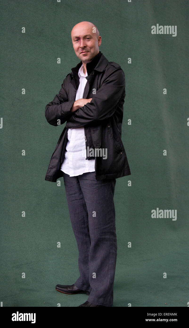 Christopher Brookmyre, Scottish novelist at the Edinburgh festival 2010 ...