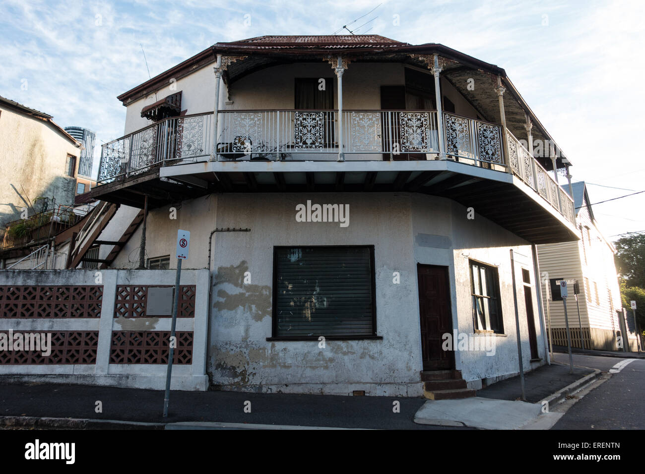 Rundown White House Stock Photo - Alamy