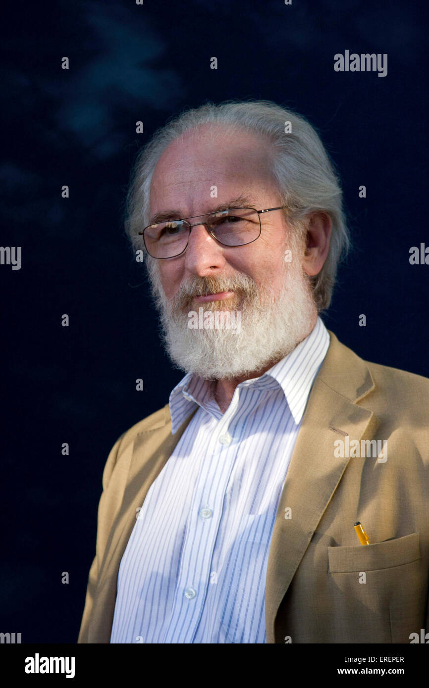 David Crystal OBE, linguist, academic and author of 'Begat' at the ...
