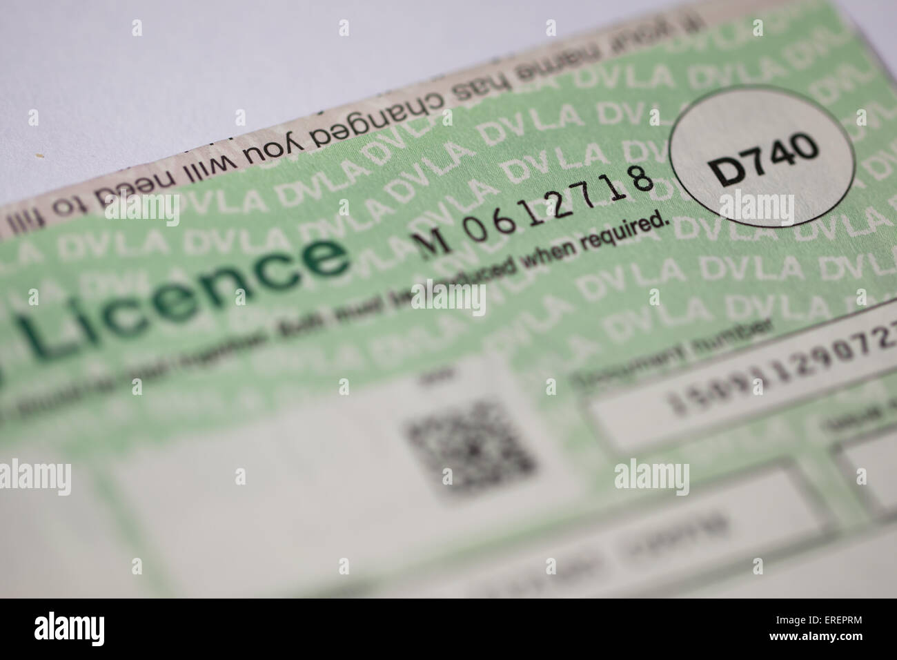 Counterpart driving licence hi-res stock photography and images - Alamy