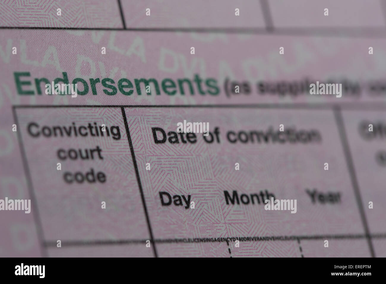 Counterpart driving licence hi-res stock photography and images - Alamy