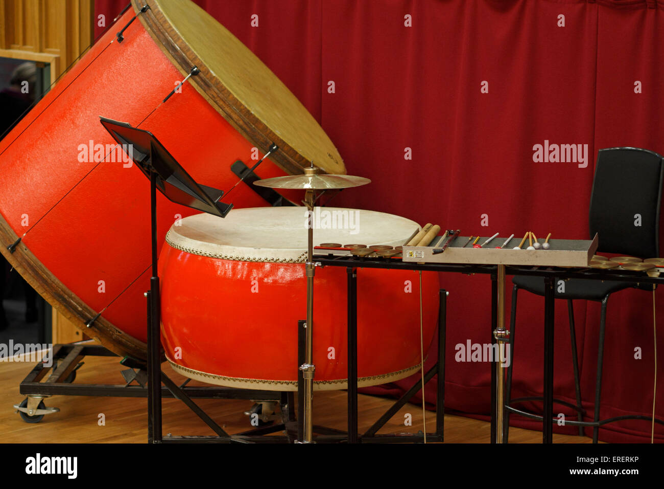Japanese Taiko or Daiko Drums Stock Photo - Alamy