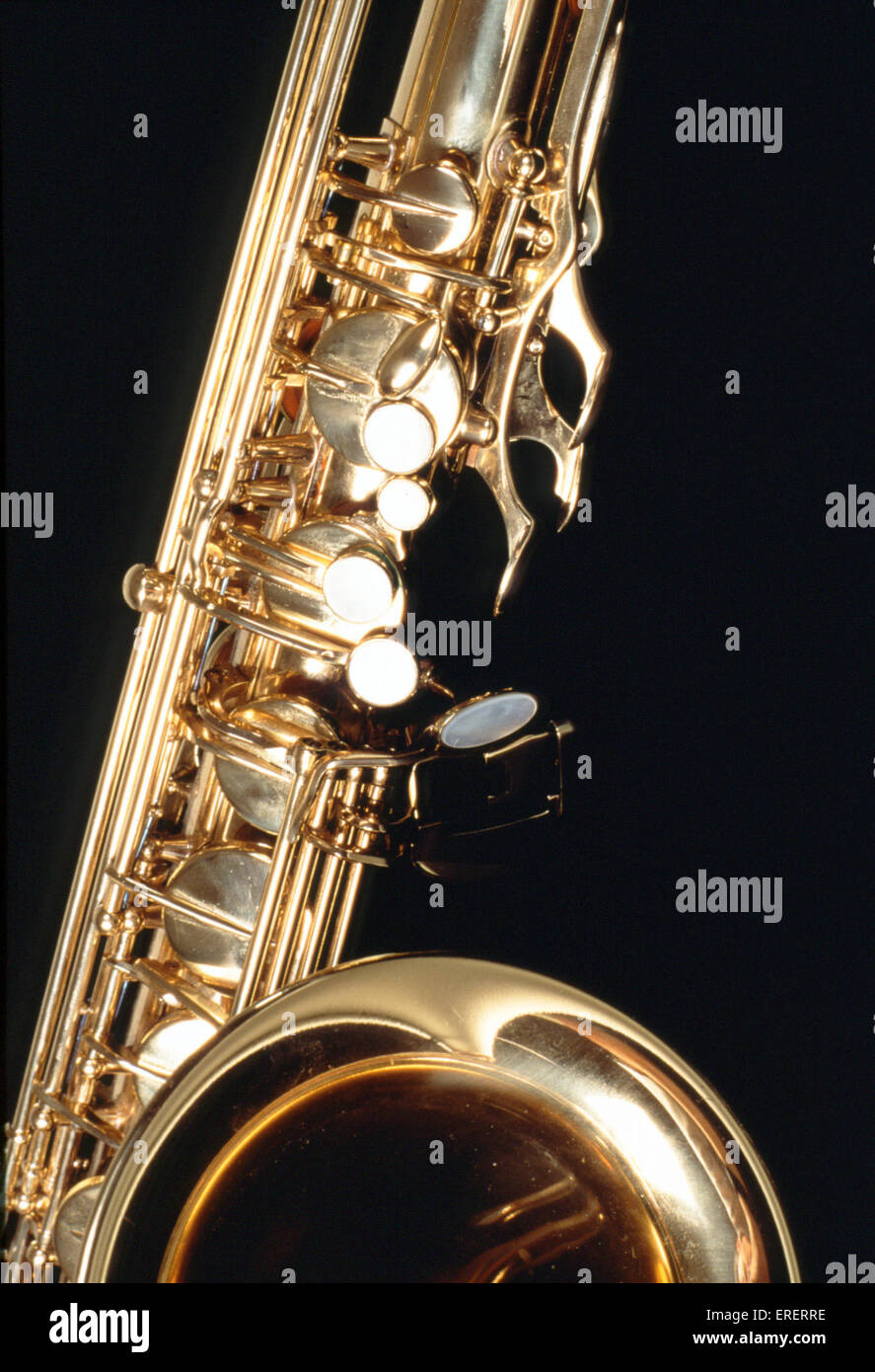 Tenor Saxophone made by Selmer Stock Photo - Alamy