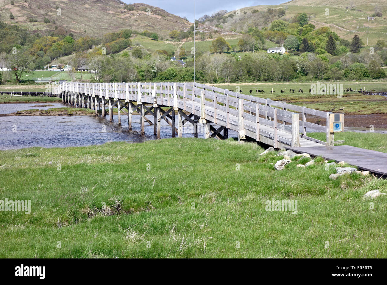 Jubilee bridge port appin, argyll hi-res stock photography and images ...