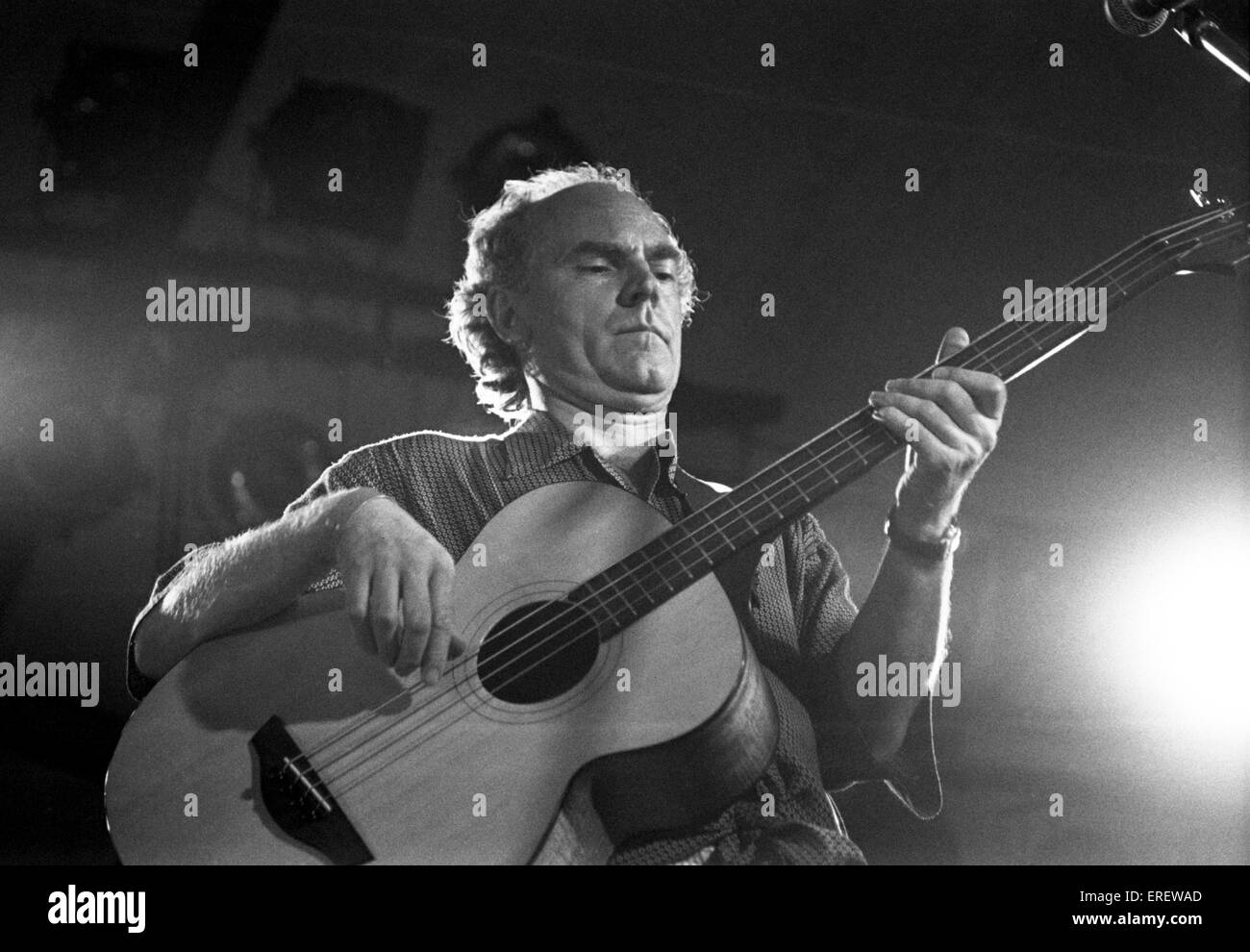 British folk musician Ashley Hutchings performing at the Guildford Folk ...