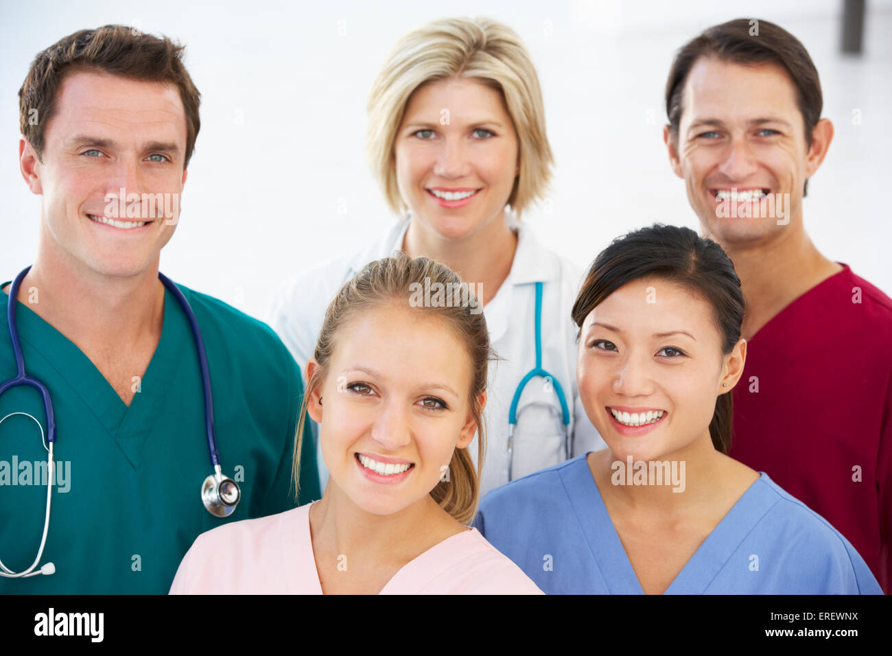 Portrait Of Medical Team Stock Photo - Alamy