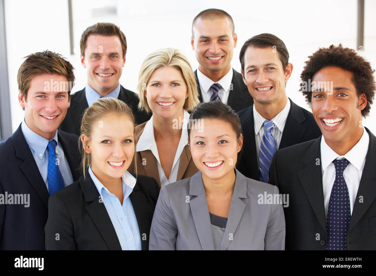 Positive business people hi-res stock photography and images - Alamy