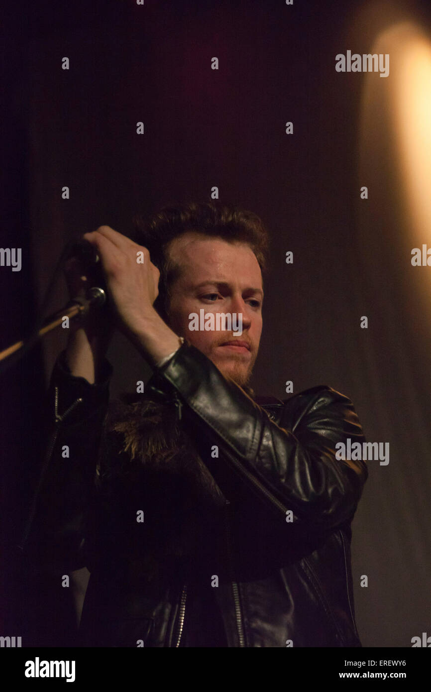 Sons and Daughters, Scotland rock band performing at the ABC O2 stage ...