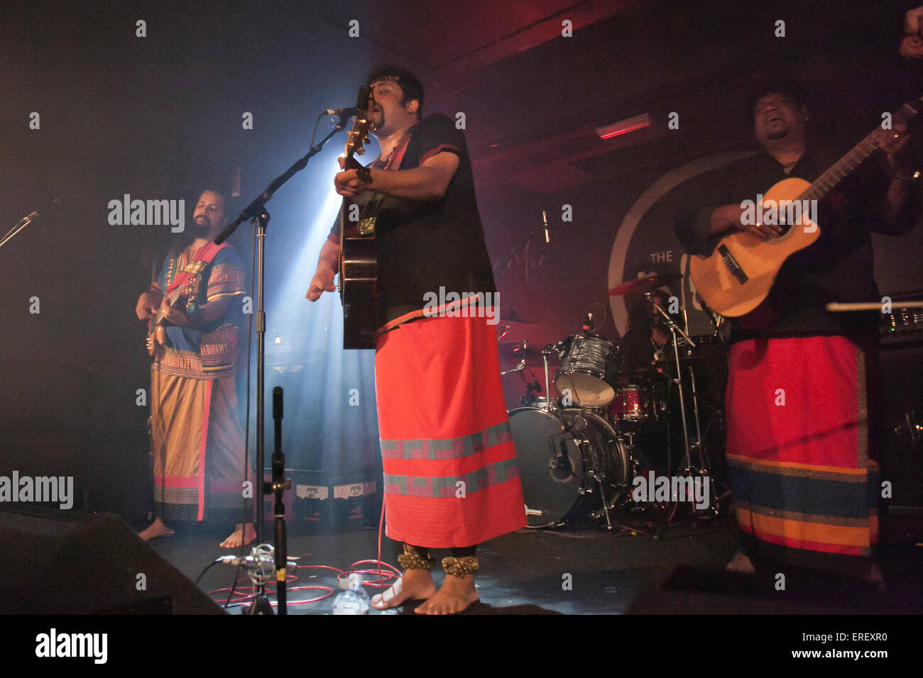 The Raghu Dixit Project, Indian folk fusion music, performing at the ...