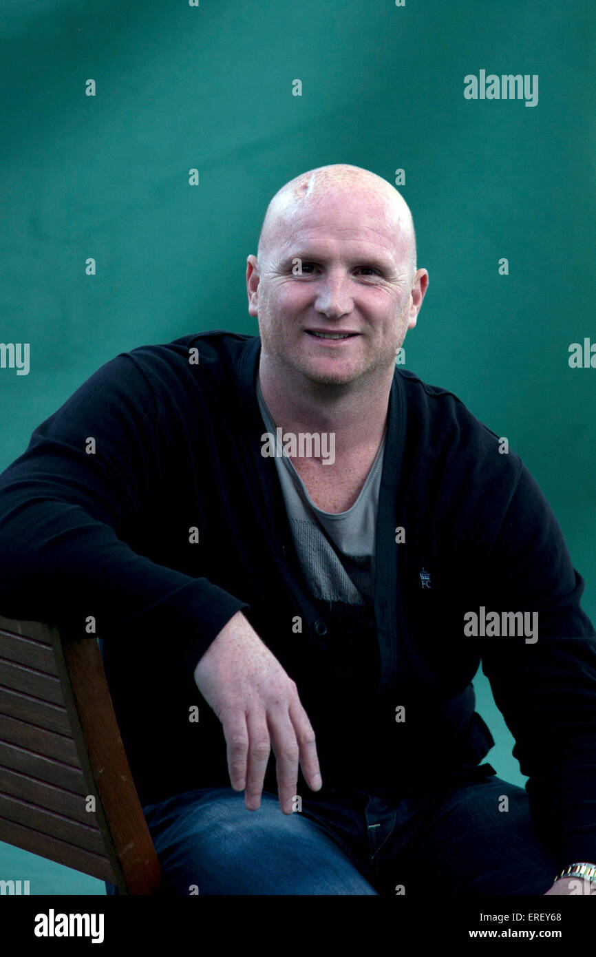 John Hartson, former Welsh international footballer at the Edinburgh ...