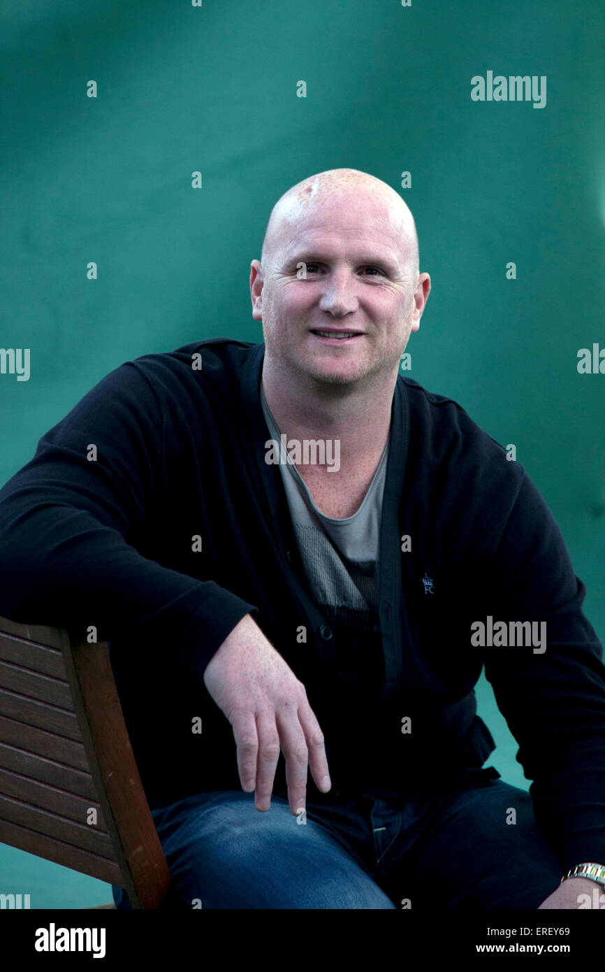 John Hartson, former Welsh international footballer at the Edinburgh ...