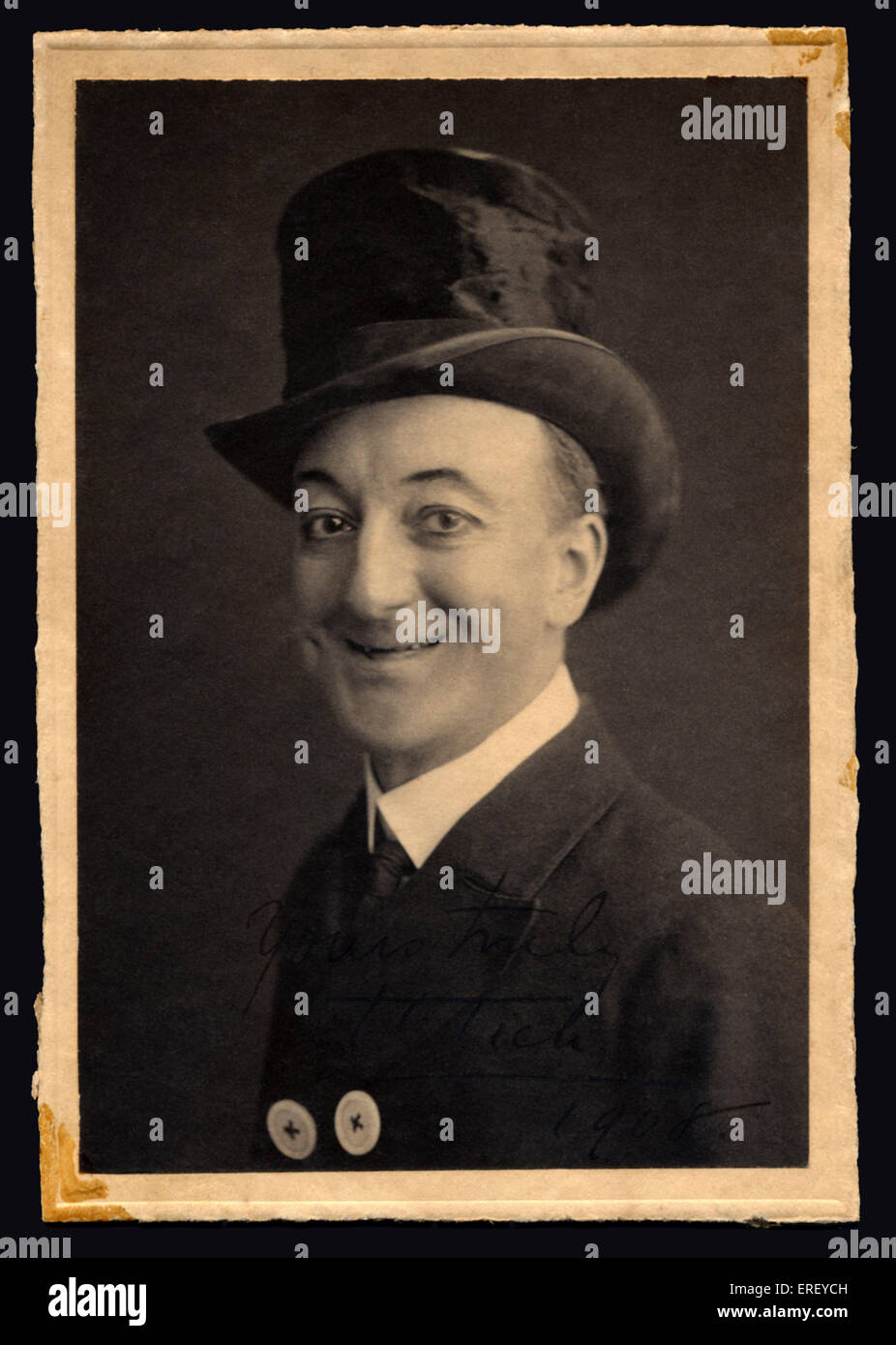 Music Hall Comedian High Resolution Stock Photography and Images - Alamy