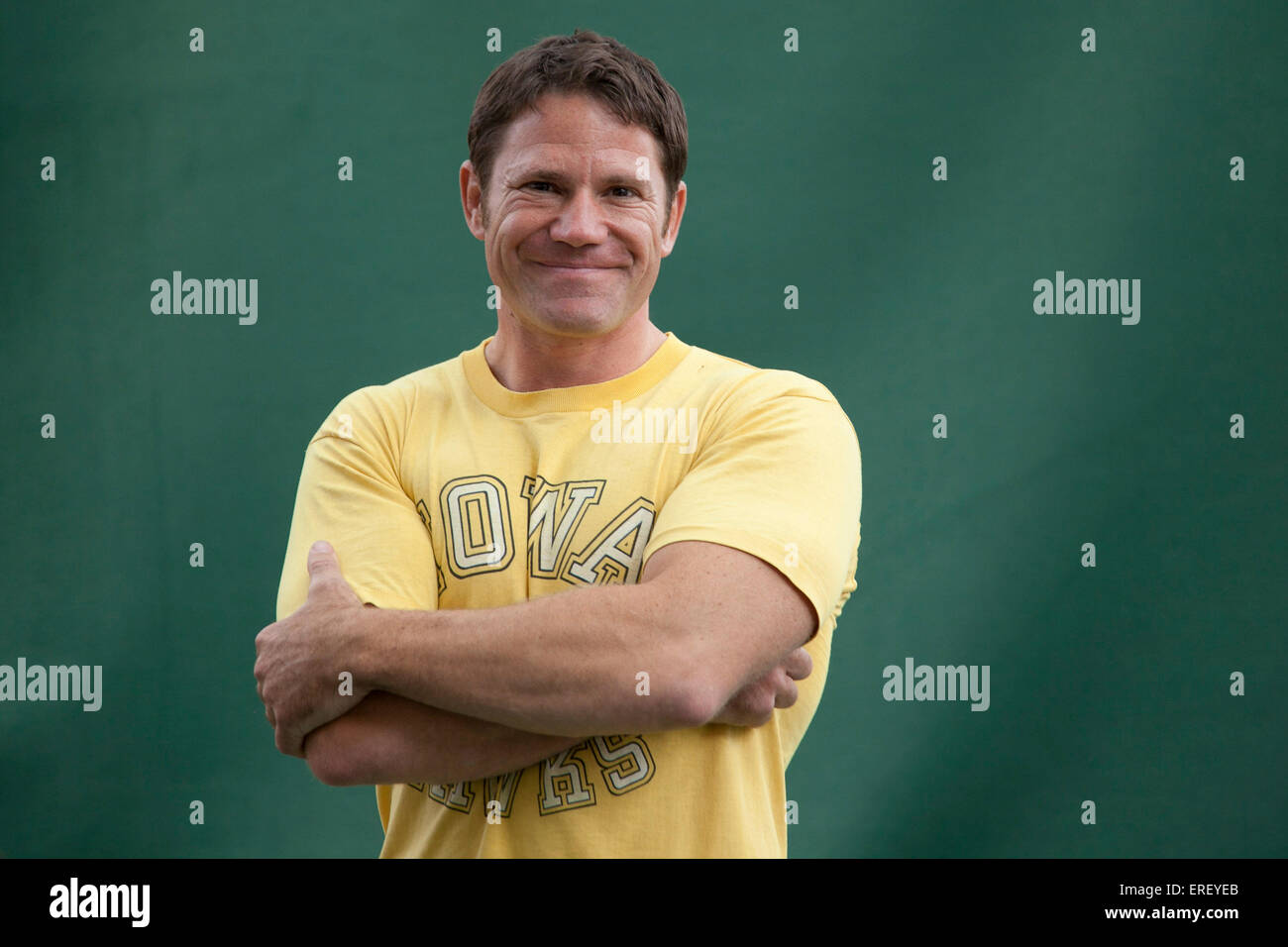 Steve Backshall at the Edinburgh International Book Festival 2011. He ...