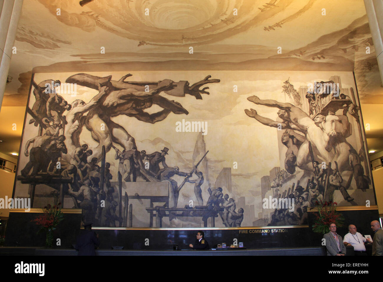 Ge Building Mural High Resolution Stock Photography and Images - Alamy