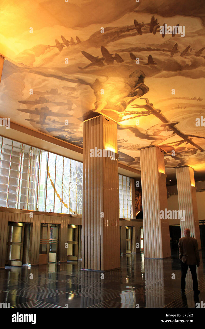 Ceiling Mural Rockefeller Center High Resolution Stock Photography and ...