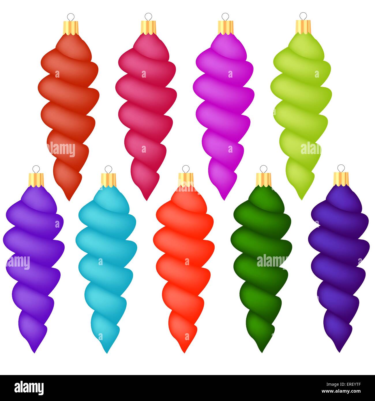 Christmas decorations closeup gift Stock Vector Images - Alamy