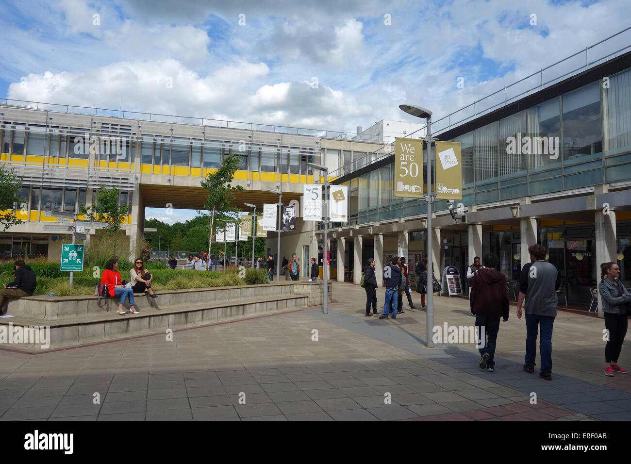 Square 4 on University of Essex campus, Wivenhoe Park, Colchester ...