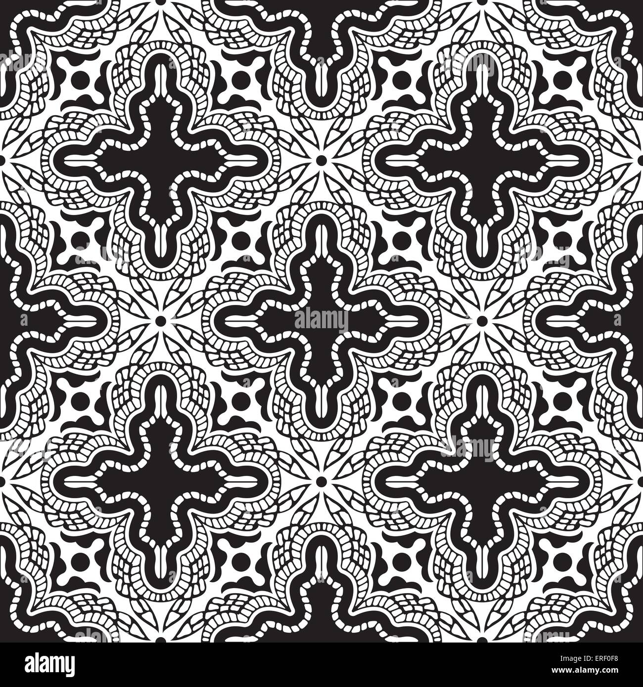 Black seamless pattern Stock Vector Image & Art - Alamy