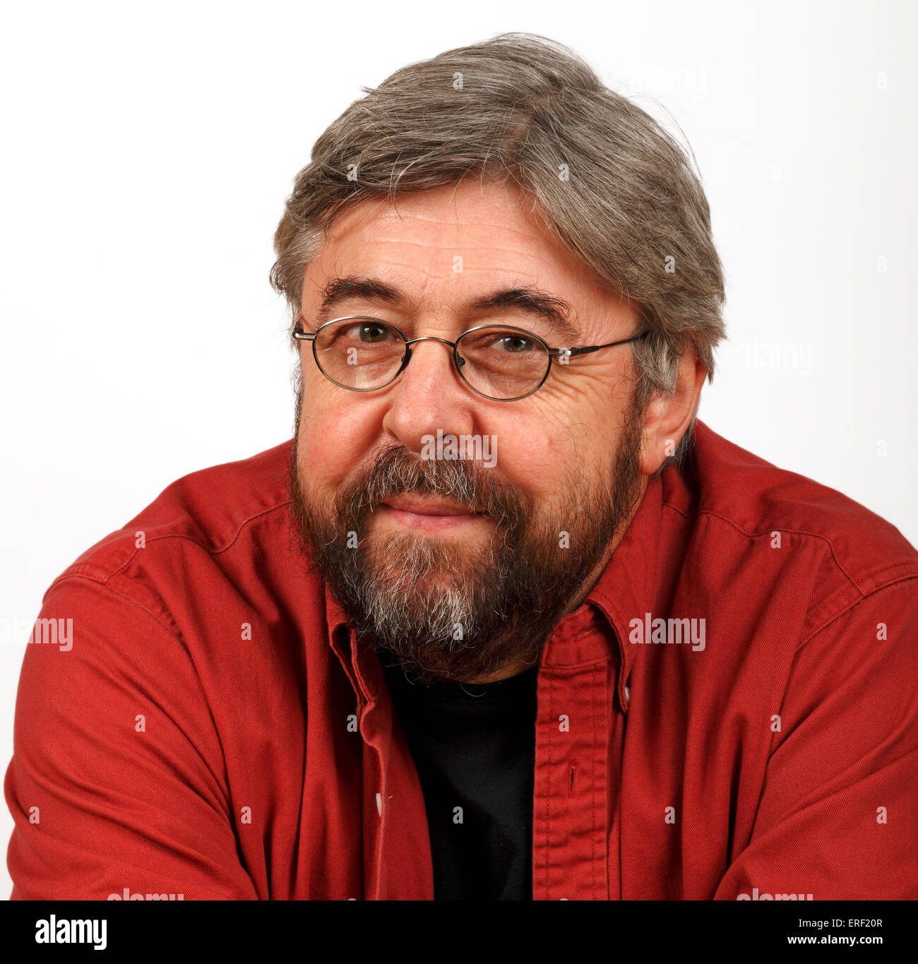Simon Wills, British composer, conductor, and Trombonist Stock Photo ...