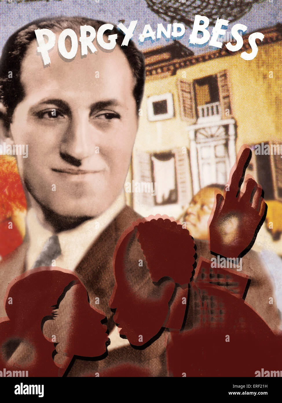George Gershwin. Collage and graphic compilation. GG: American composer ...