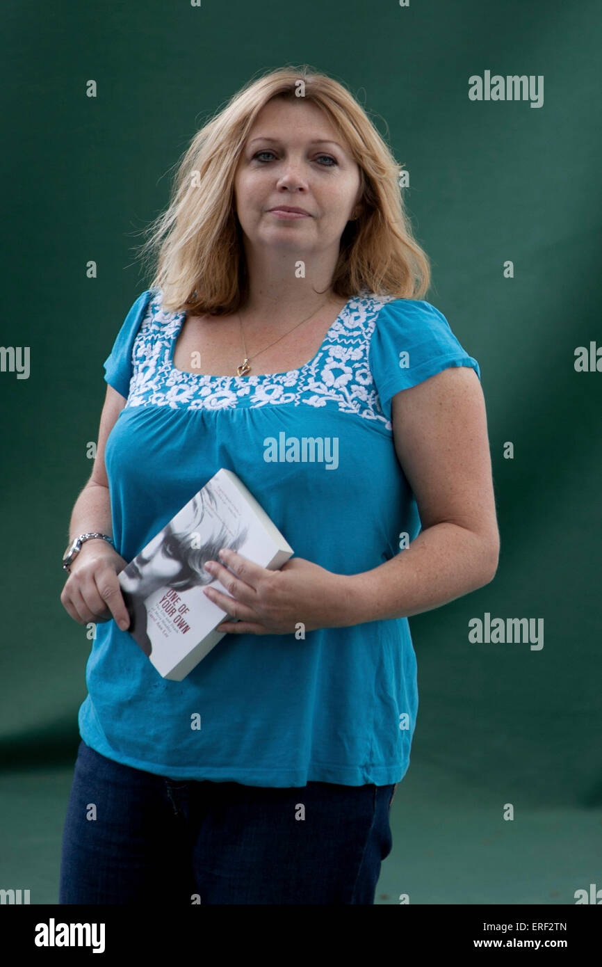 Carol Ann at Edinburgh International Book Festival, 2011 Stock Photo ...