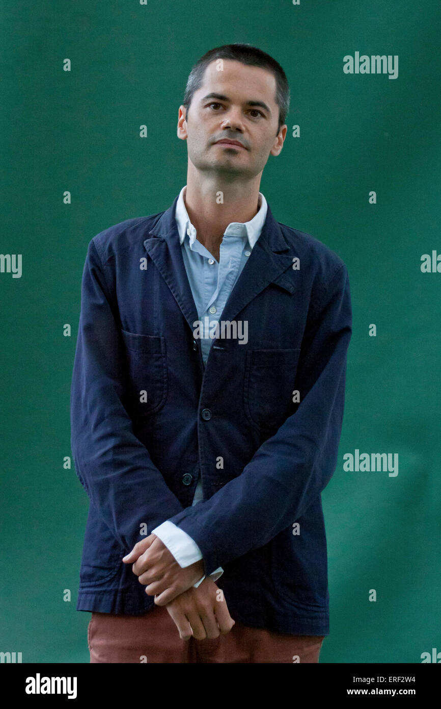 Daniel Swift at Edinburgh International Book Festival 2011 Stock Photo ...