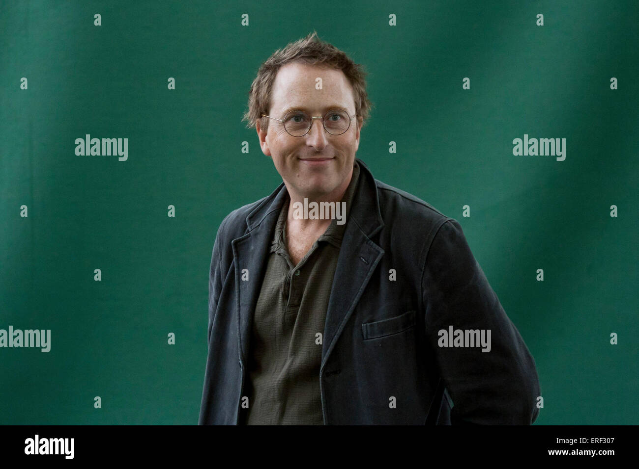 Jon Ronson at Edinburgh International Book Festival 2011 Stock Photo ...