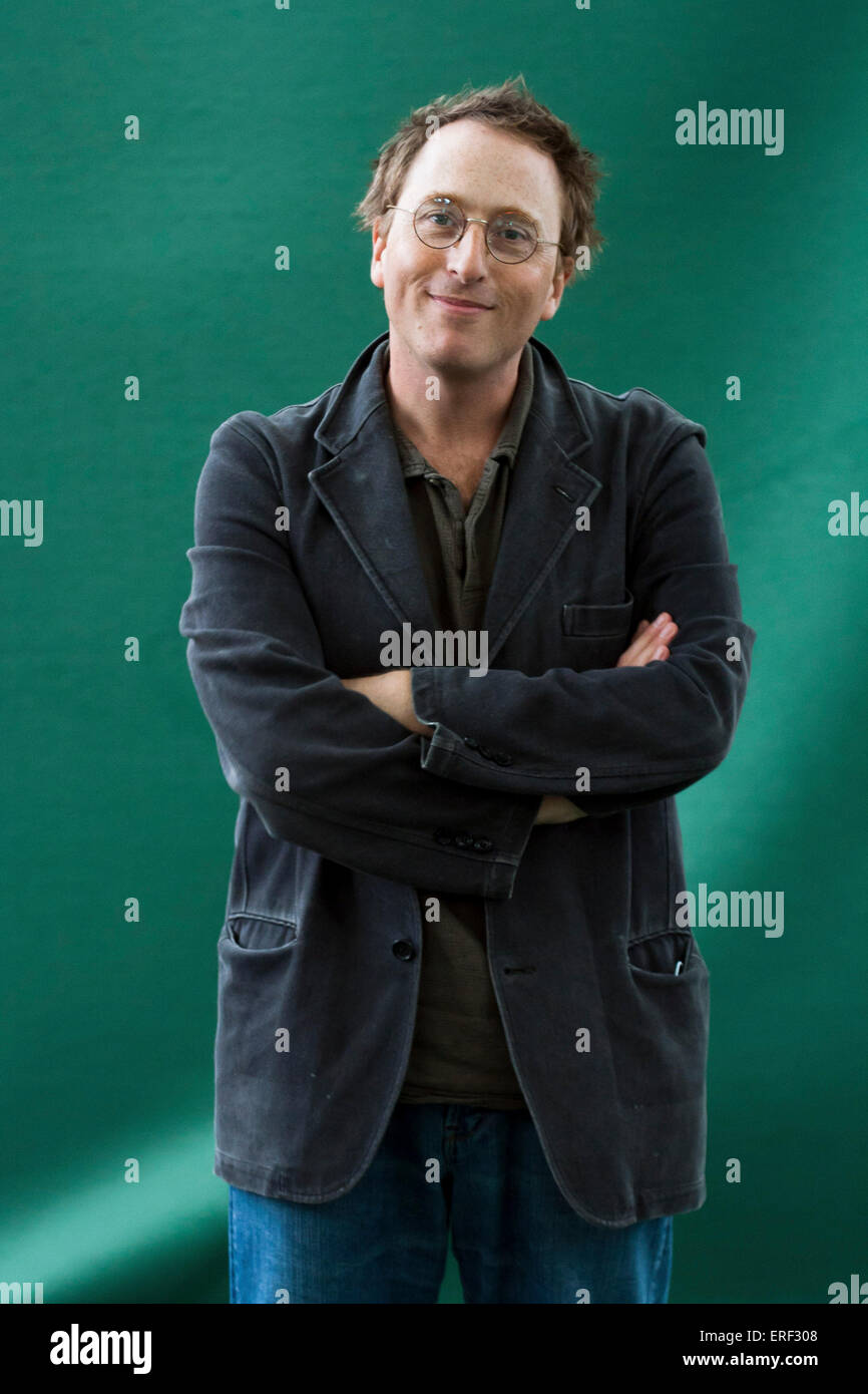 Jon Ronson at Edinburgh International Book Festival 2011 Stock Photo ...